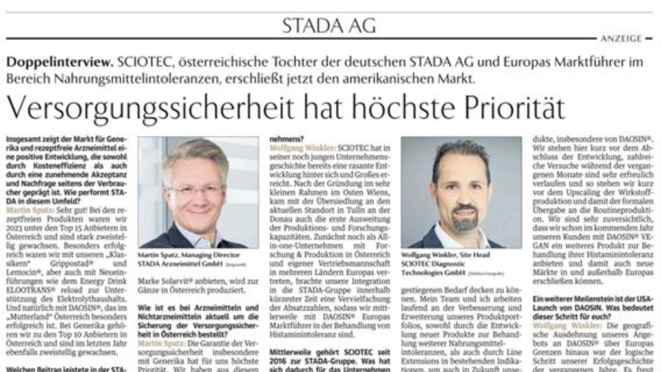 Unser Auftrag - Ihre Gesundheit | STADA